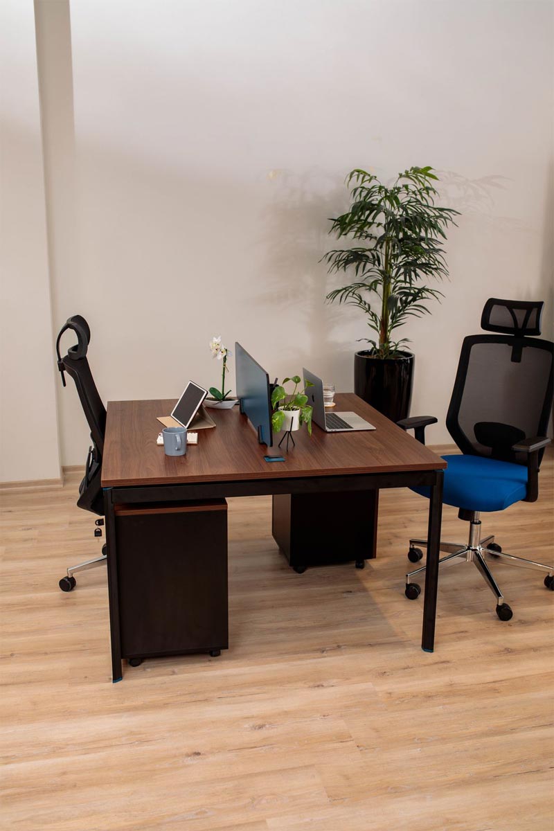 Work Station - 2 Person - Al Satter Office Furniture